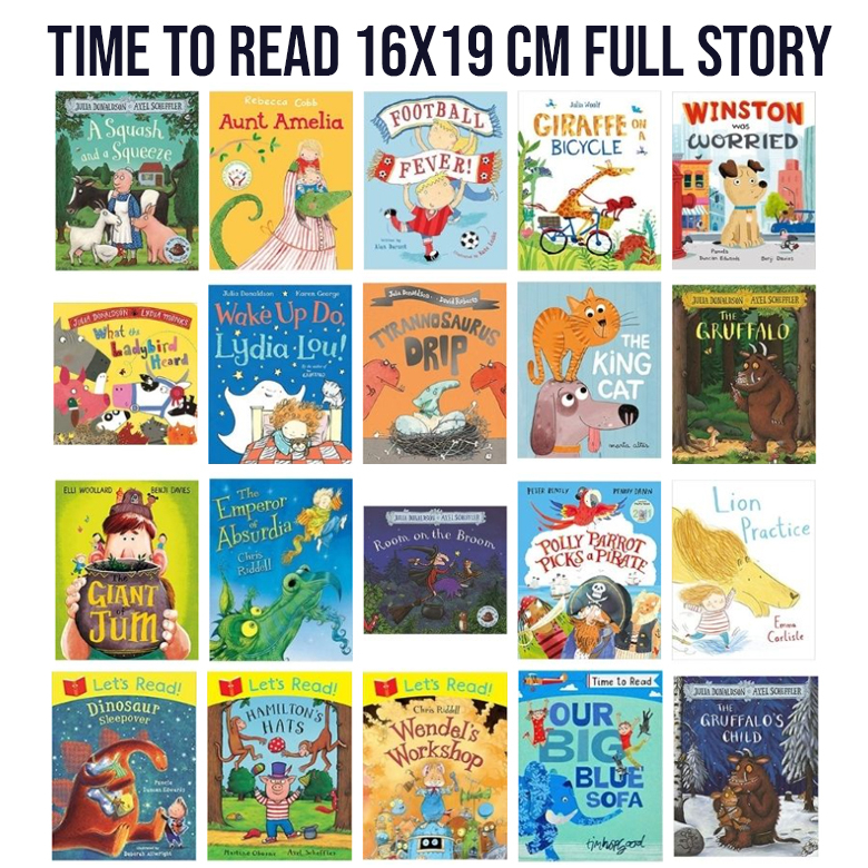 [หนังสือ เด็ก]Time to Read (Julia Donaldson, Chris Riddell, Tim Hopgood ...