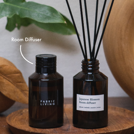 Fabric Living Reed Diffuser ไม้หอมกระจายกลิ่น ก้านไม้หอม 4 กลิ่น ...