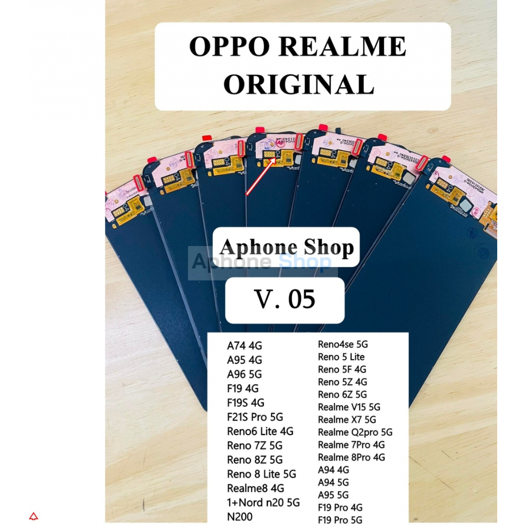 จอชุด OPPO (05) A74 4G/A95 5G/Reno 5Z 6Z 7Z (งานแท้ Original) | Shopee ...