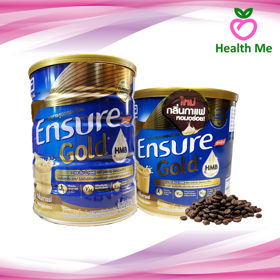 [จำกัดท่านละ 4 กระป๋อง] Ensure Coffee (Gold) 400G และ 850 G อาหารทาง ...