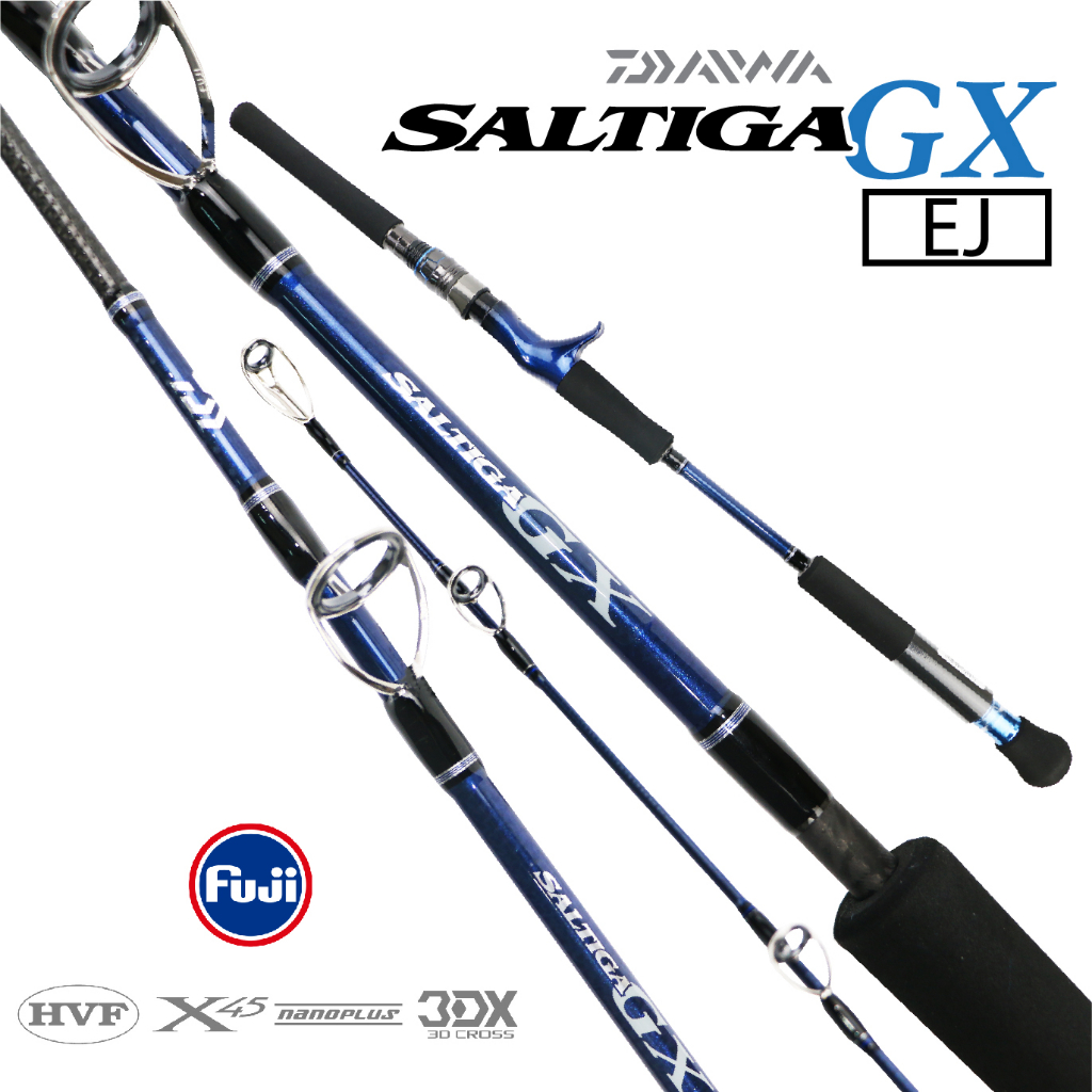 คันเบ็ด DAIWA SALTIGA GX EJ (ต่อโคน) | Shopee Thailand