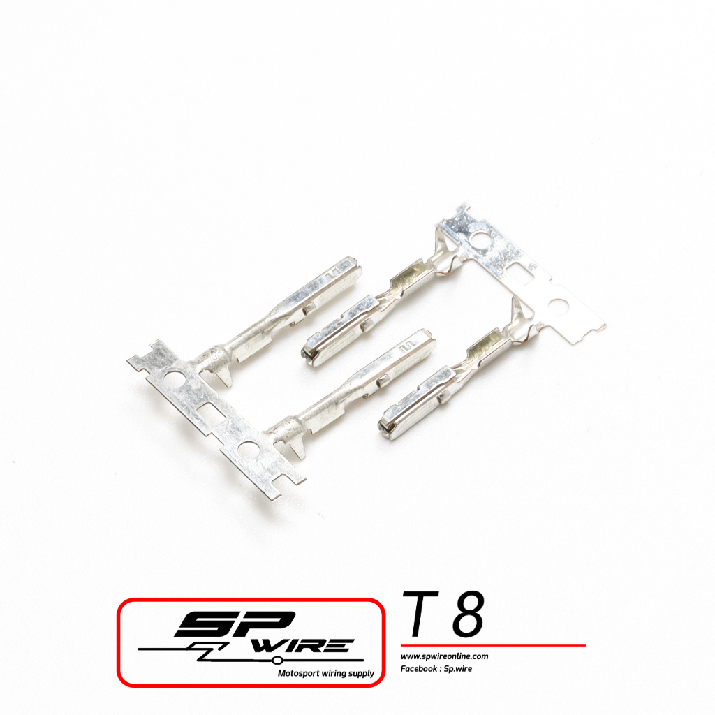 T8 #YAZAKI TERMINAL 24-20 AWG-Spwire motorsportwiring (ราคาต่อตัว) | Shopee Thailand