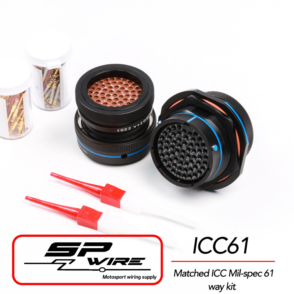 ICC61 #Matched ICC Mil-spec 61 way kit #Contact Size 20 AWG 61 way Shell Size 24-Spwire ...