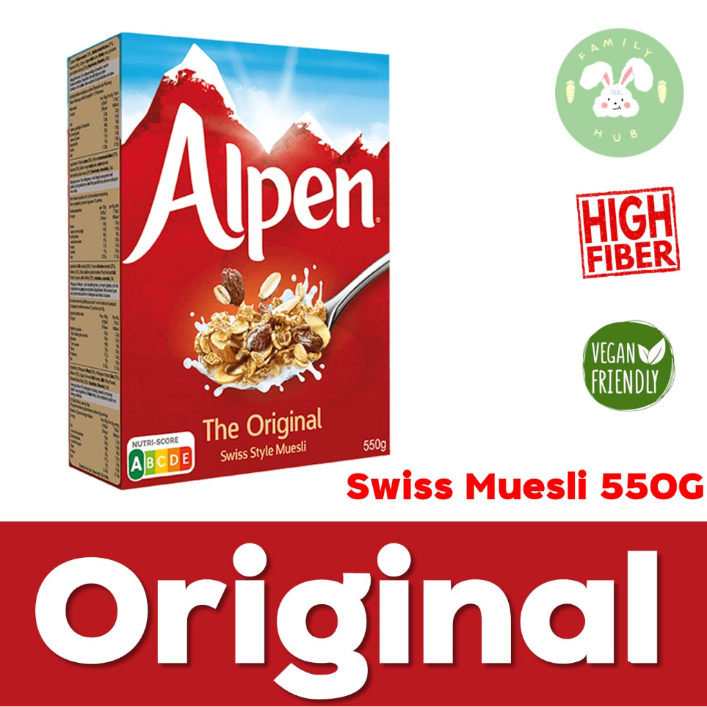 Alpen Swiss Style Muesli ซีเรียลนำเข้ามีให้เลือก 3แบบ | Shopee Thailand