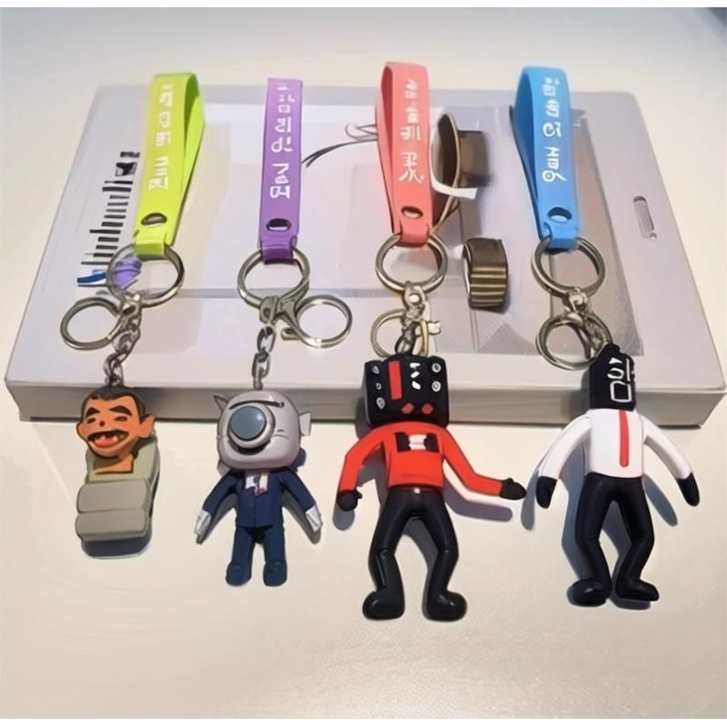 (ส่งจากไทย)พวงกุญแจ Skibiditoilet Tvman Cameraman #SpeakerMan #Skibidi ...