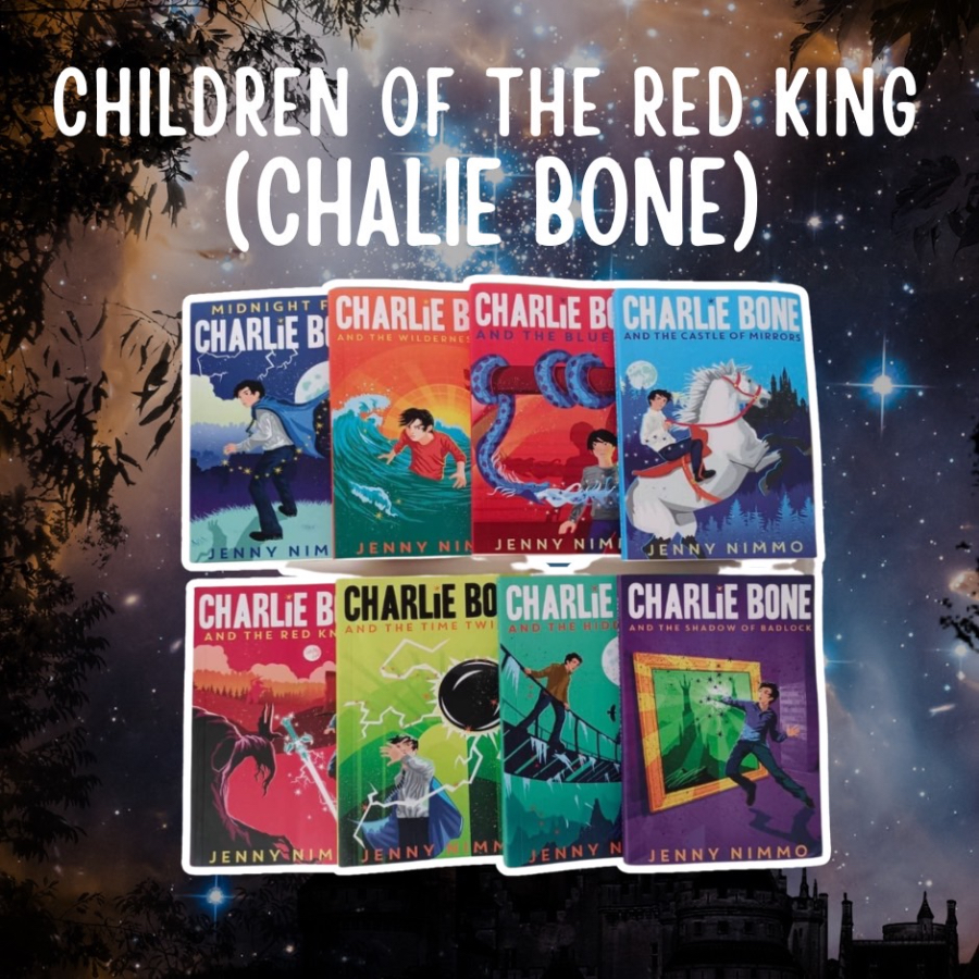 หนังสือชุด Children Of The Red King (Charlie Bone) ชุด 8 เล่ม novel วรรณกรรม แฟนตาซี Fantacy ...