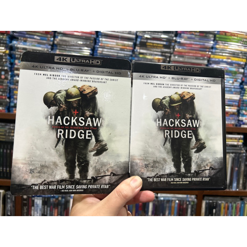 4K Ultra Hd + Blu-ray เรื่อง +Hacksaw Ridge | Shopee Thailand