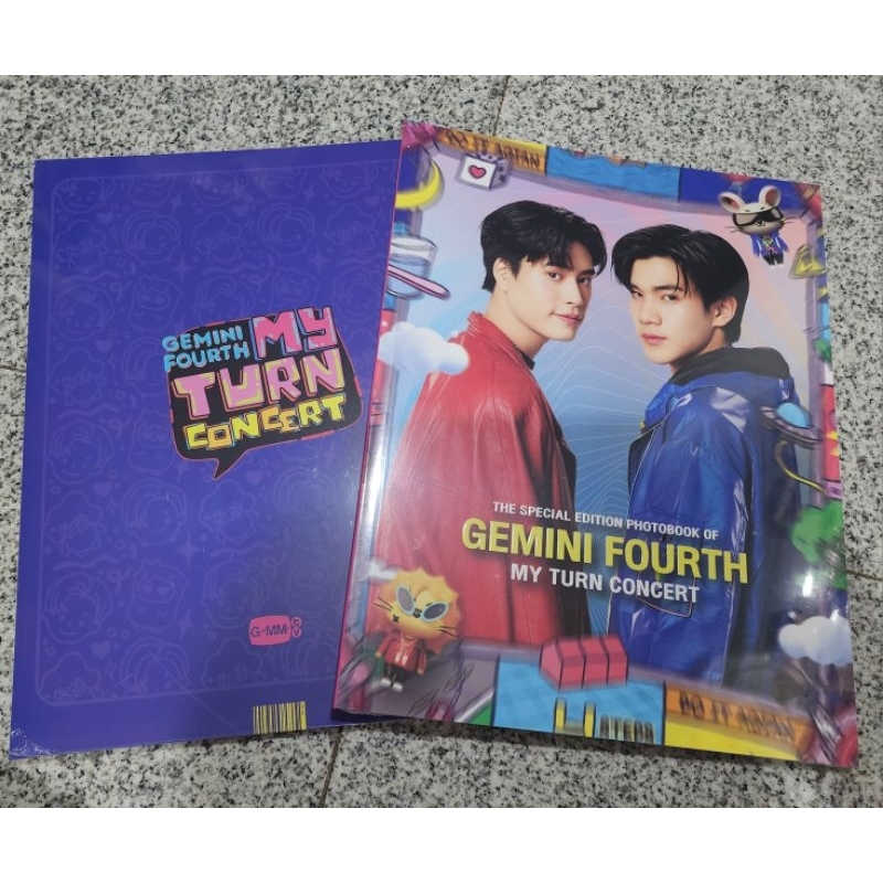 GEMINI FOURTH MY TURN CONCERT SPECIAL EDITION PHOTOBOOK | Shopee Thailand
