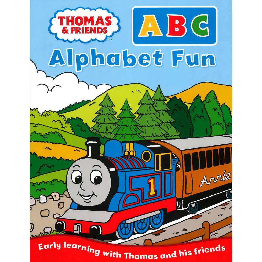 Thomas & Friends ABC Alphabet Fun หนังสือเด็ก ภาษาอังกฤษ Board book ...