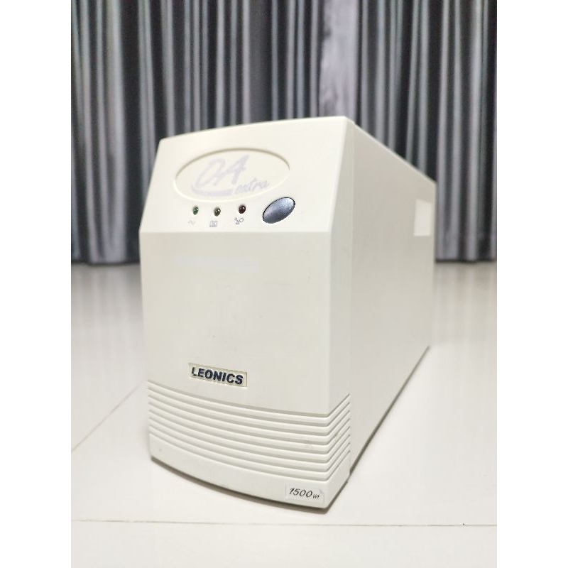UPS เครื่องสำรองไฟมือสอง LEONICS UPS OA EXTRA 1500 1500VA/900W สินค้า ...