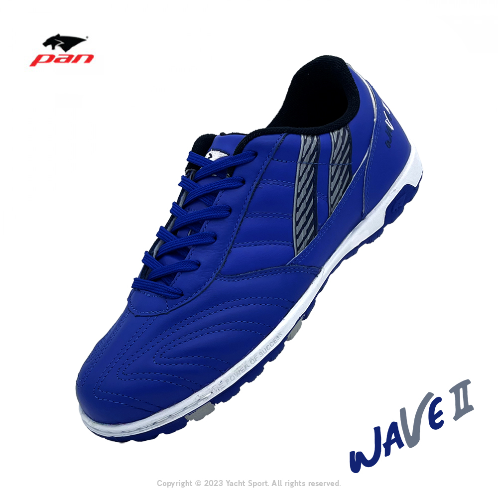รองเท้าฟุตบอล ร้อยปุ่ม PAN รุ่น WAVE II TURF SOCCER รหัส PF15NX (หนัง ...
