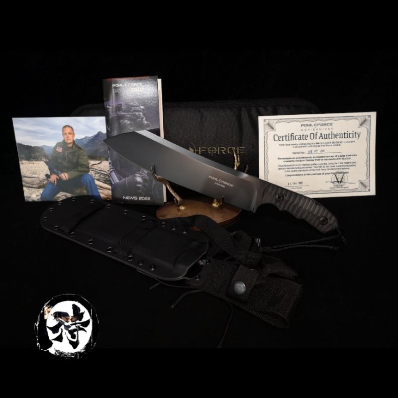 เดินป่า RAMBO Pohl Force Pohl Force ลาสต์บลัด®MK11 ต้นฉบับที่ลงนาม โบเอ ...
