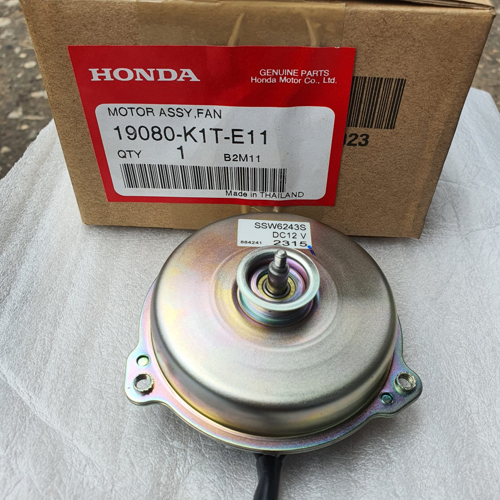 มอเตอร์พัดลม Hondaแท้19080-K1T-E11 Motor Assy, Fan CRF300L, CRF300Rally ...
