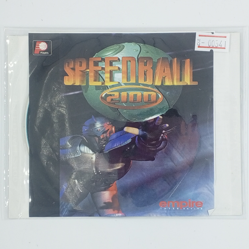 [00341] SPEEDBALL 2100 (US) แผ่นเกมก็อปปี้ PS1 แผ่นเกมปั๊มโรงงาน มือสอง ...
