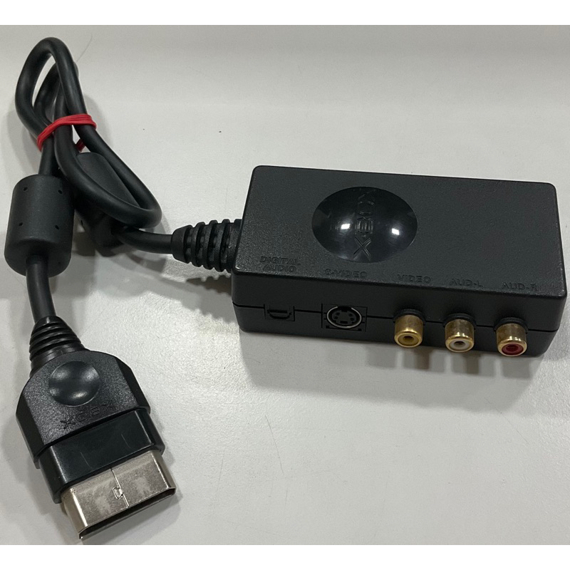 สาย s-video / component งานแท้ Microsoft สำหรับ xbox original svideo ...