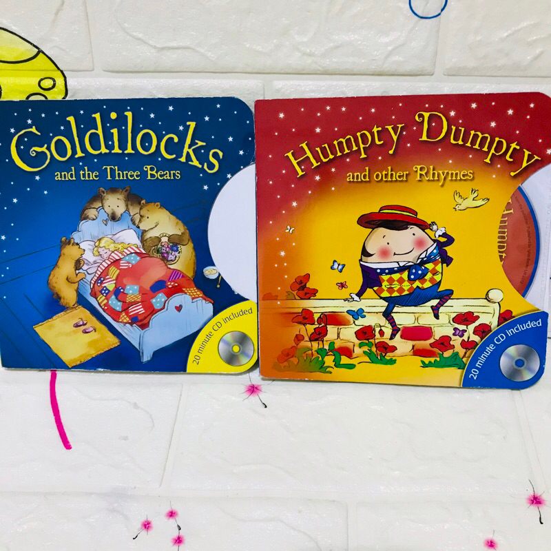 รวมปก Goldilocks and the Three Bears ,Humpty Dumpty (board book )-bj3 | Shopee Thailand