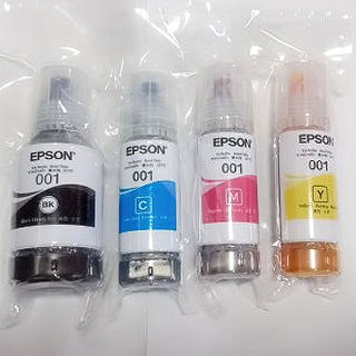 หมึก EPSON 001 ของแท้มีกล่อง T03Y100/ T03Y200/ T03Y300/ Y03Y400 ...