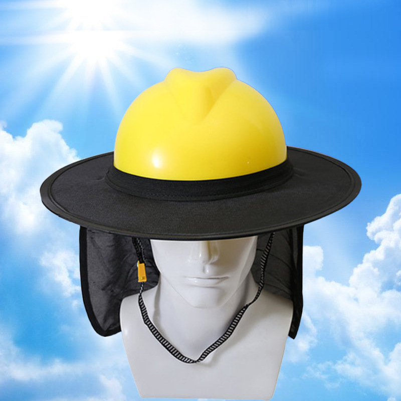 (ส่งไว)ที่บังแดดสำหรับหมวกเซฟตี้ Sun shade safety helmet ปีกหมวกบังแดด ...