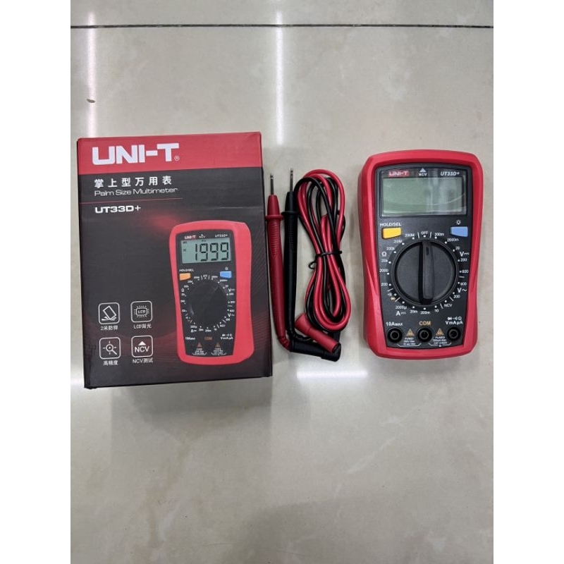UNI-T UT33A+ UT33B+ UT33C+ UT33D+ ดิจิตอล มัลติมิเตอร์ Multimeter Meter ...