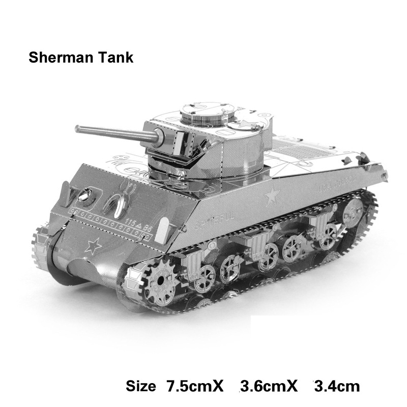 3D METAL MODEL KIT โมเดล3D Metal โมเดลรถถัง 3D Tank | Shopee Thailand