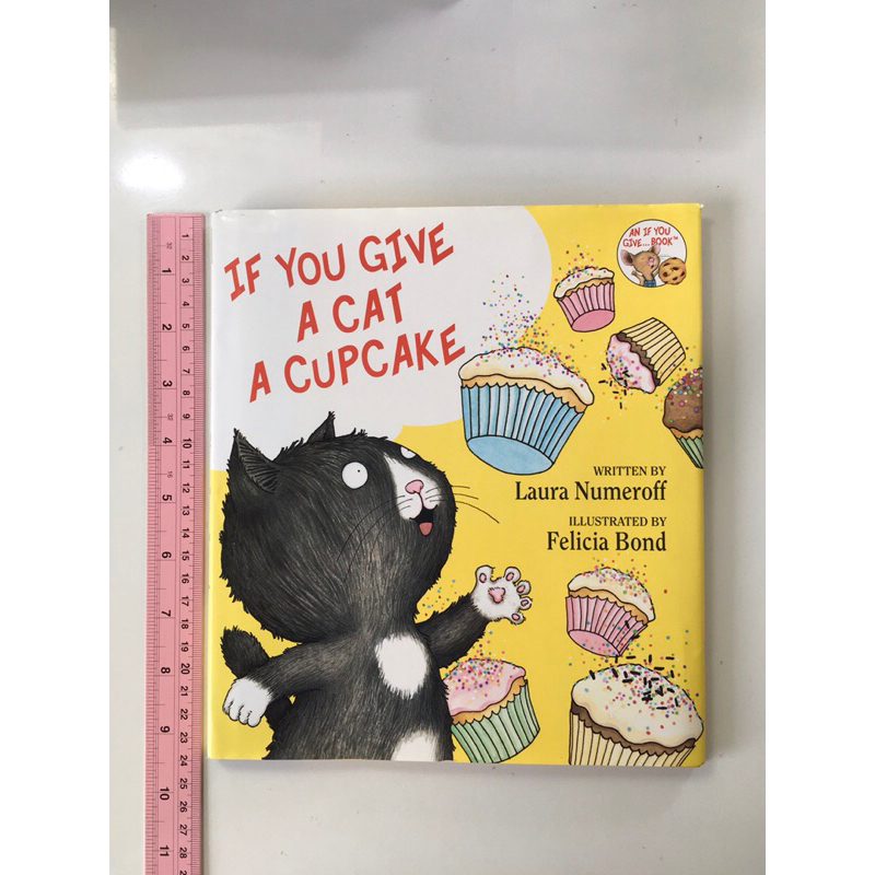 If you give a cat a cupcake by laura numeroff หนังสือภาษาอังกฤษมือสองปก ...