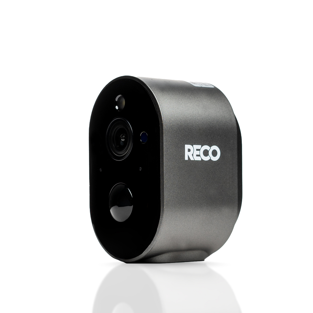 RECO Pro กล้องวงจรปิดไร้สายความชัดสูง WIFIในตัว ไม่ต้องเสียบปลั๊ก บันทึกความเคลื่อนไหว ทนแดด ทน ...