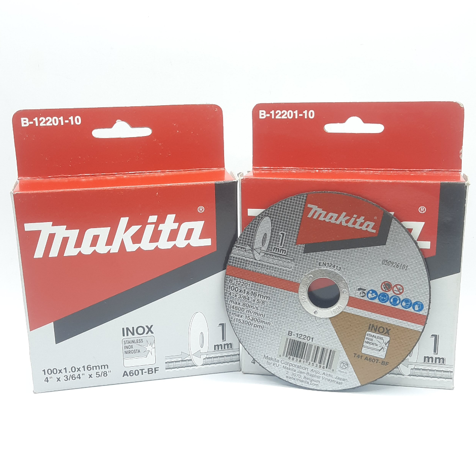 MAKITA B-12201 ใบตัดเหล็กบาง ใบตัดเหล็ก แผ่นตัดเหล็กบาง ขนาด 4 นิ้ว หนา ...