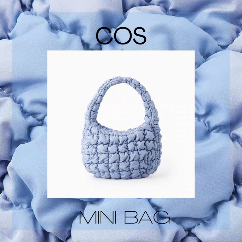 ใช้โค้ดลดเพิ่ม‼️ สินค้าพร้อมส่ง กระเป๋า COS MiNi สีฟ้า ของแท้100% ...