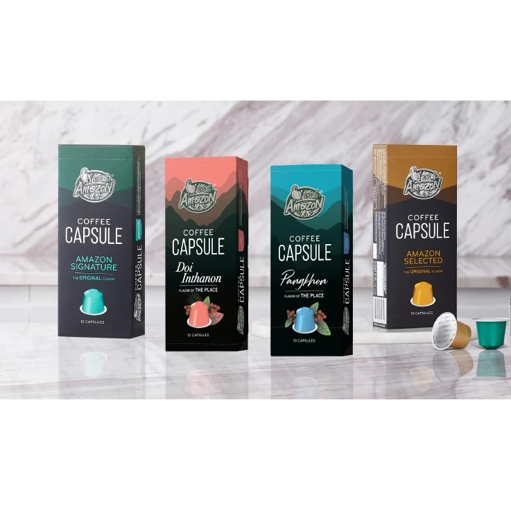 Cafe Amazon Coffee Capsule (สำหรับเครื่องชงรุ่น Nespresso) | Shopee ...