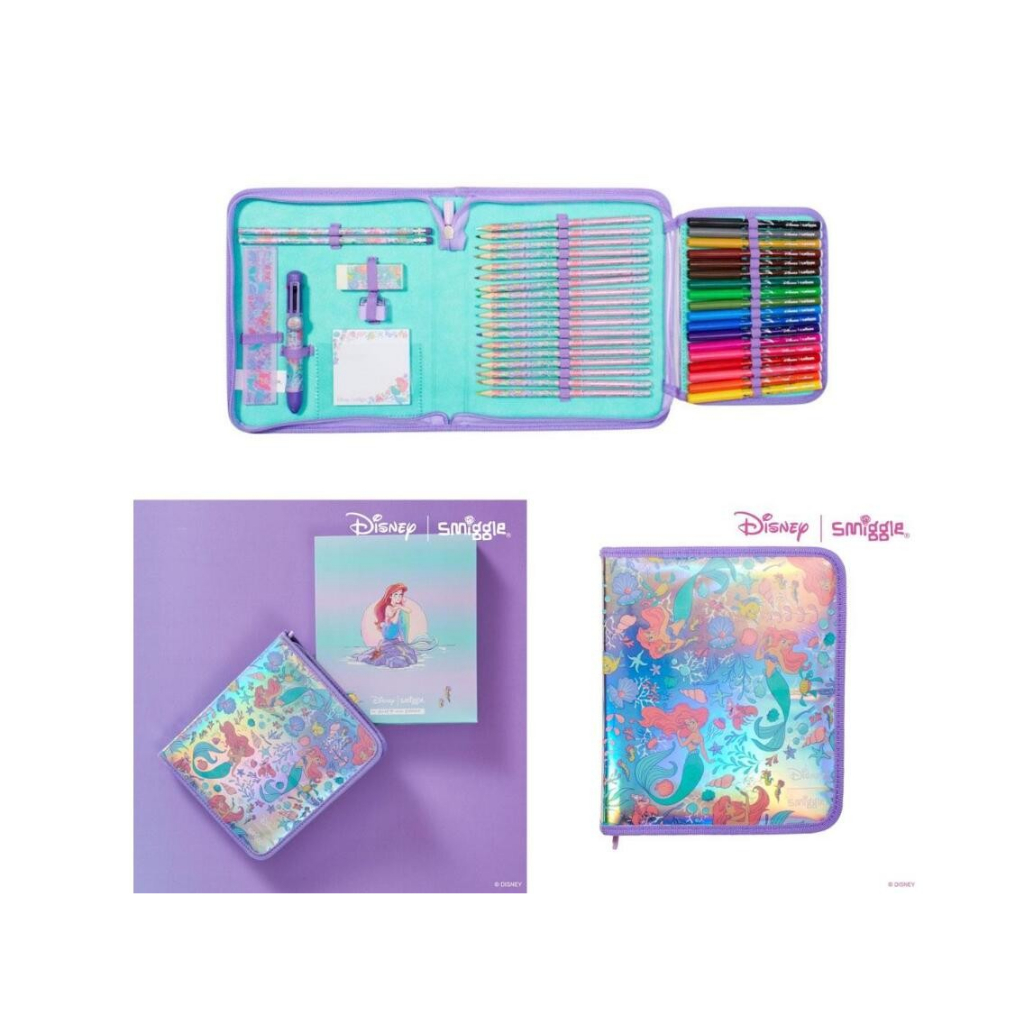 Smiggle Stationery Gift Pack เซทเครื่องเขียน XL ลาย Mermaid พร้อมส่งใน ...