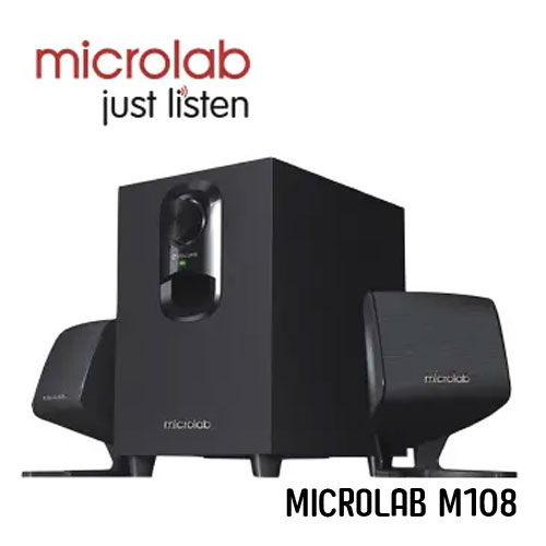 Speaker Microlab M-108 ลำโพง 2.1 | Shopee Thailand