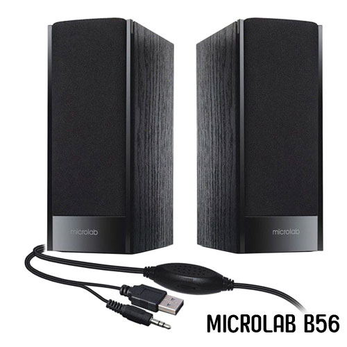 B56 MICROLAB SPEAKER USB | Shopee Thailand