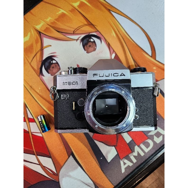 กล้องฟิล์ม Fujica ST801 ใช้ได้ปกติ วัดแสงไฟติด แถมถ่าน | Shopee Thailand