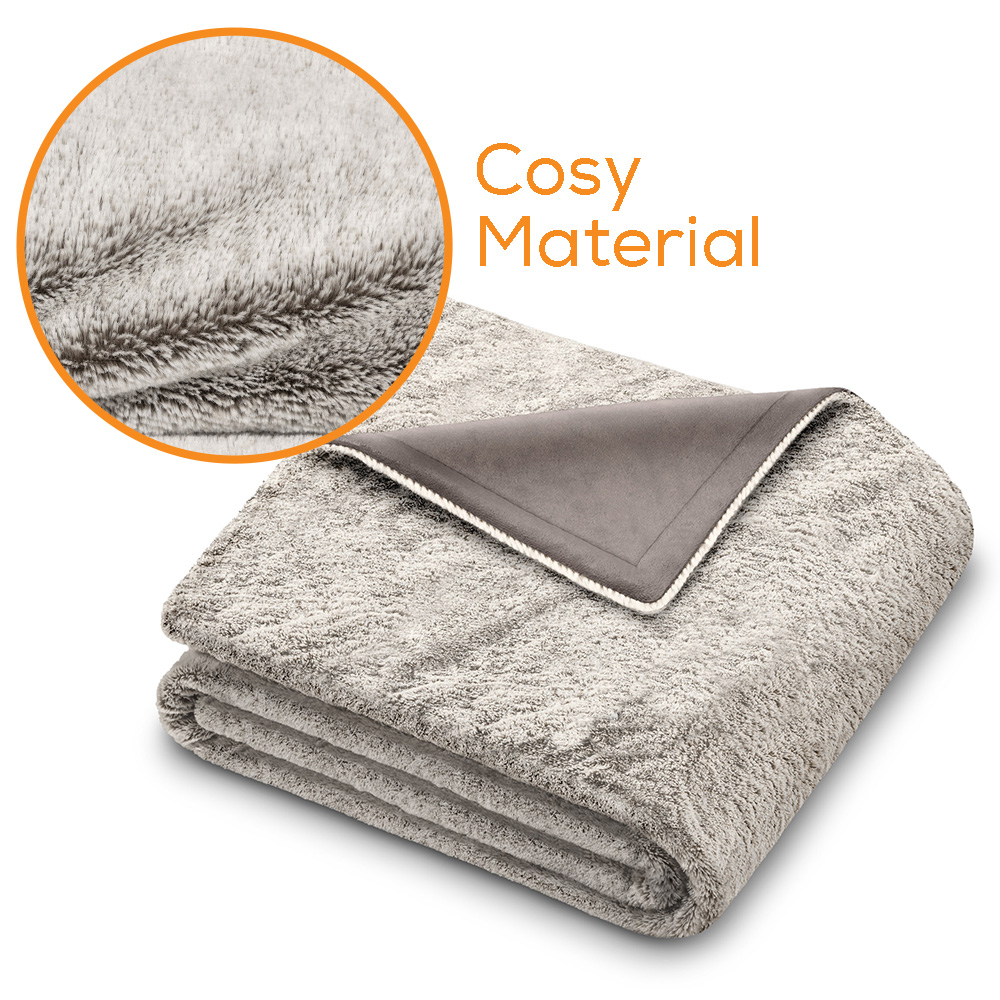 Beurer ผ้าห่มไฟฟ้า ให้ความอบอุ่น ขนนุ่มมาก นุ่มสุดๆ Heated Overblanket ...