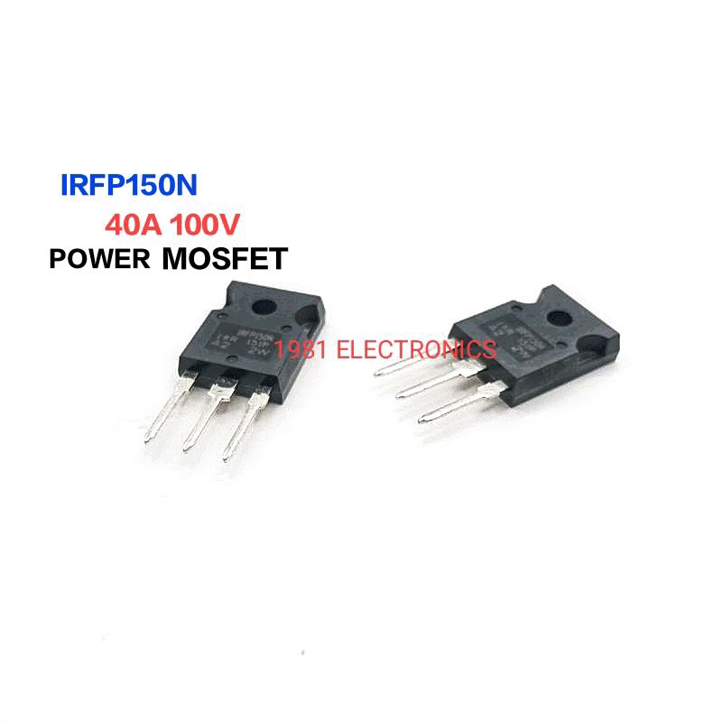 IRFP150 IRFP150N POWER MOSFET TO-247 ทนกระแส 40A 100V ราคา 1ตัว | Shopee Thailand