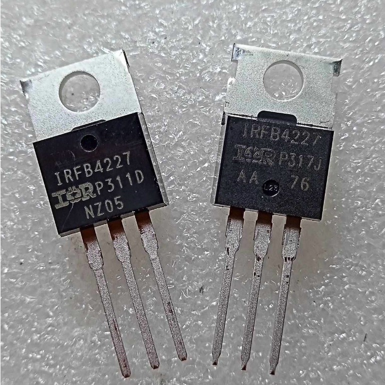 แท้และใหม่ IRFB4227 200V 65A TO-220 Mosfet N-Channel ราคาต่อ 1 ตัว เกรด ...
