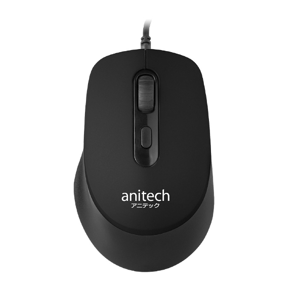เมาส์มีสาย Anitech Wired Mouse Optical Sensor USB A101/A201/A547/A538/A545/A534/A512G-U Black ...