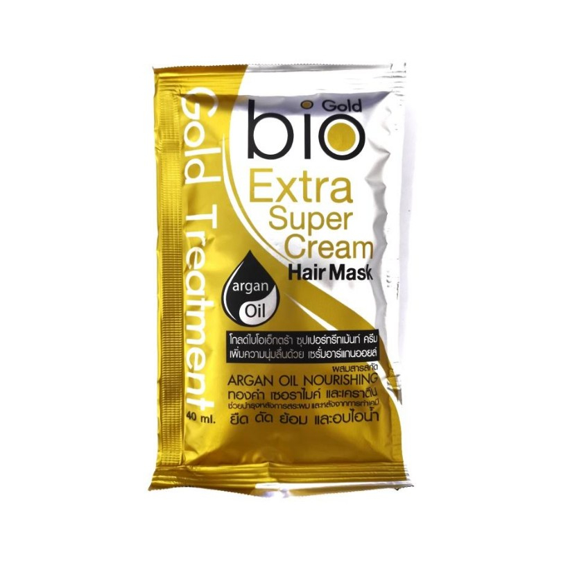 Bio Gold Extra Super Treatment Cream ครีม 40ml. 1กล่อง 12ซอง | Shopee ...