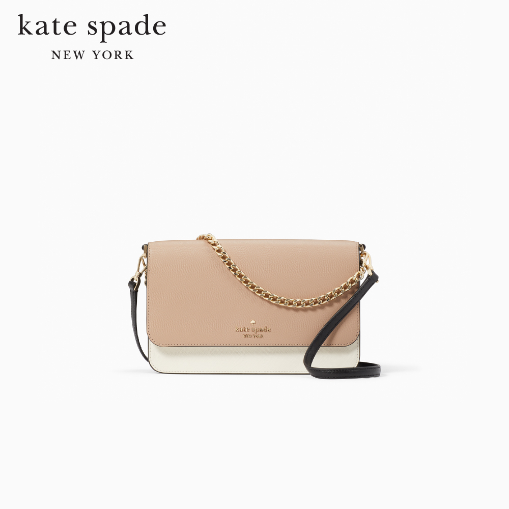 KATE SPADE NEW YORK MADISON COLORBLOCK SAFFIANO LEATHER FLAP ...
