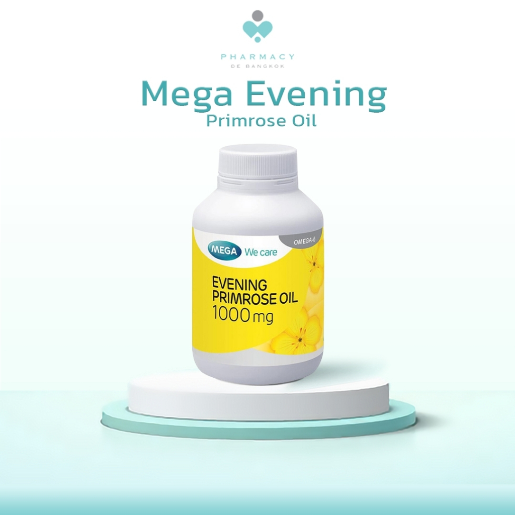 PBD Mega We Care Evening Primrose Oil เมก้า วีแคร์ อีฟนิ่ง พริมโรส ออยล ...