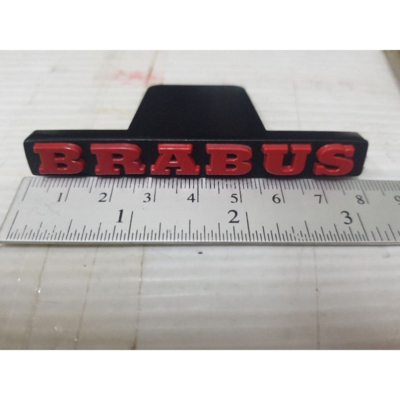 Logo Brabus กระจ่าง งานเหล็ก ขนาด8cm | Shopee Thailand