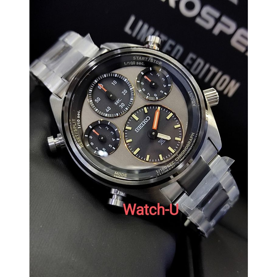 นาฬิกา Seiko Prospex Speedtimer 1/100 Sec Solar Chronograph รหัส ...