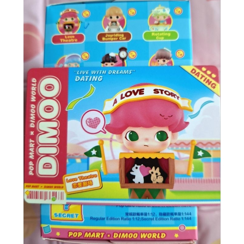 โมเดลแยกตัว Dimoo Valentine Dating Model เช็คการ์ดไม่แกะตัว | Shopee ...