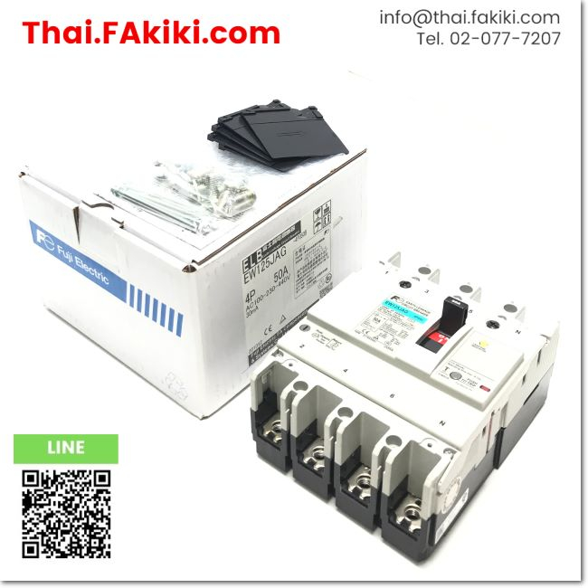 มือสองพร้อมส่ง, (C)Used, EW125JAG Earth Leakage Breaker, เบรกเกอร์ สเปค ...