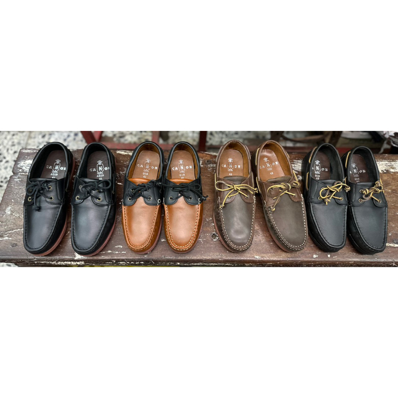 รองเท้าคัชชูผู้ชายผูกเชือกหนังแท้ 100%F019โลฟเฟอร์หนังนุ่มสวมใส่สบายเท้า พื้นเย็บทั้งคู่ ...