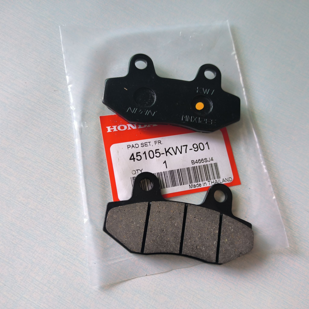 ผ้าเบรคหน้า ผ้าดิสเบรคหน้า Honda Wave110[ตัวเก่า], Sonic, Nova, DASH, TENA, LS125 ผ้าดิสเบรค ผ้า ...