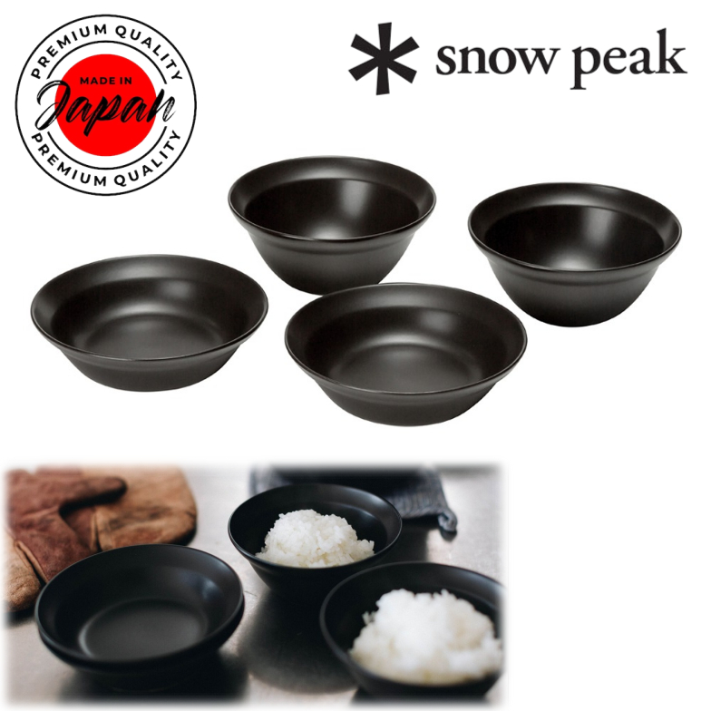 Snow Peak Tw-110 ชุดหม้อ (ชาม X 2 และจาน X 2) Donabezen สําหรับตั้ง ...