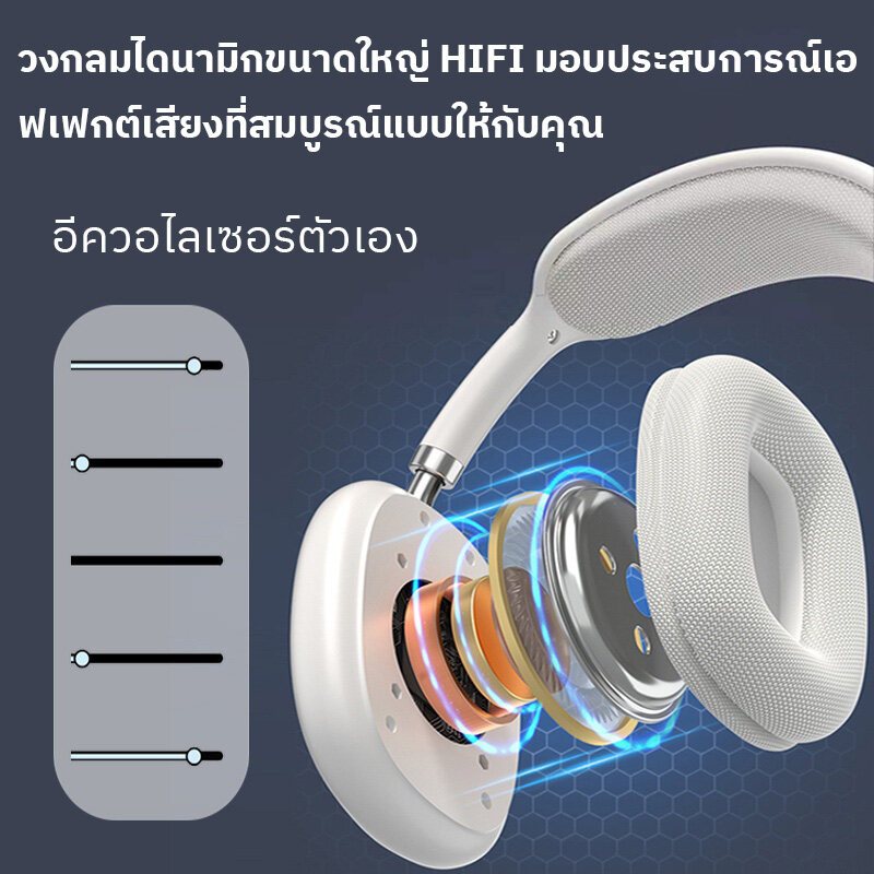 P9 Air Max TWS หูฟังเสียงสเตอริโอ เล่นเกมกีฬา หูฟังบลูทูธไร้สาย ...