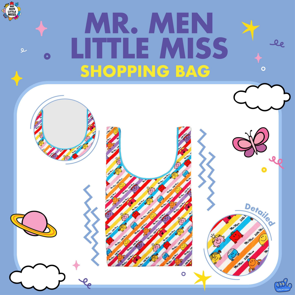 Shopping Bag Collection 2 (Mr.men and Little miss) | Shopee Thailand