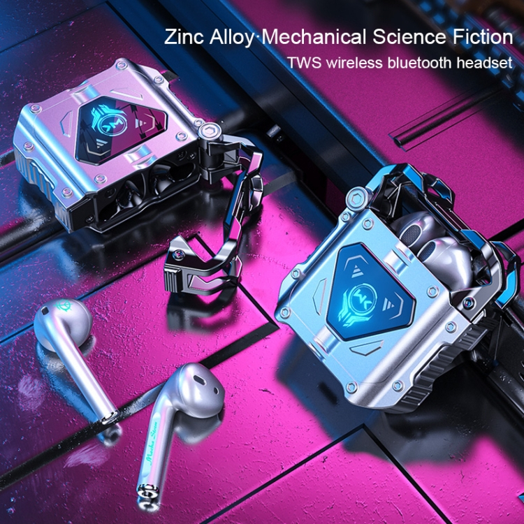 WEKOME Bluetooth5.3 Wireless Earphone V50 Vanguard Series Mecha metal ...